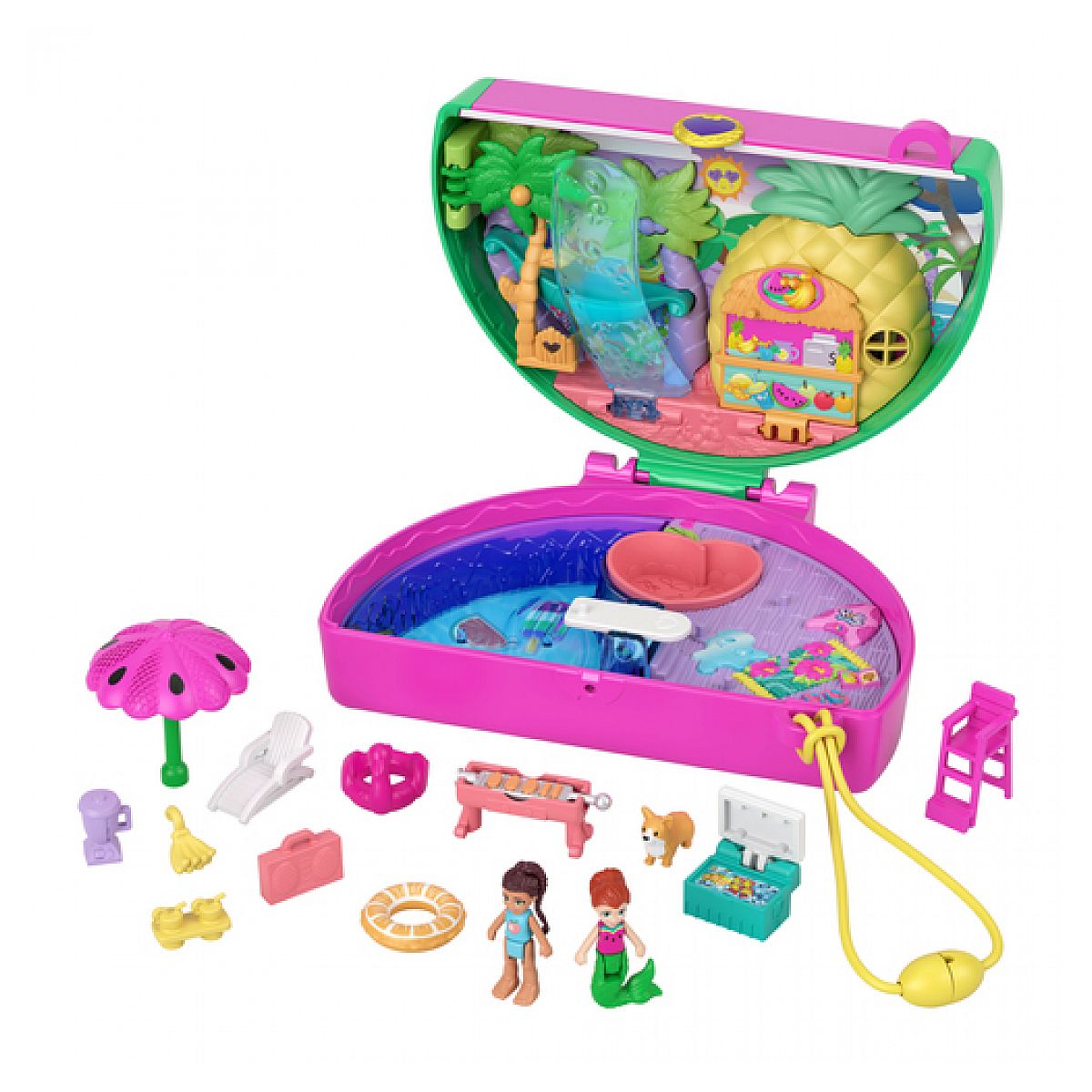 Polly Pocket Mini Poupée Polly Pocket Coffret Pastèque En Fête Pas