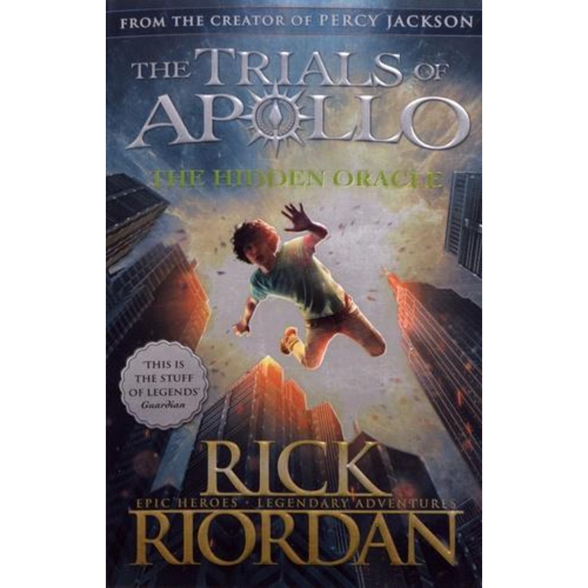The Trials Of Apollo Tome 1 The Hidden Oracle Edition En Anglais